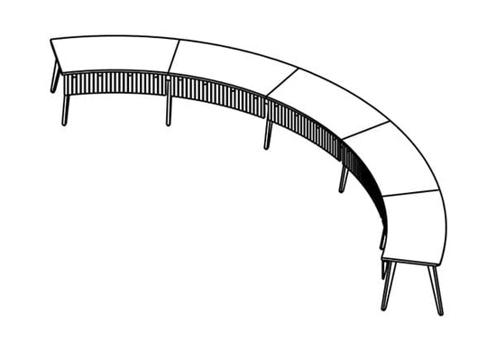 Arc Table | Large Meeting & Conference Table