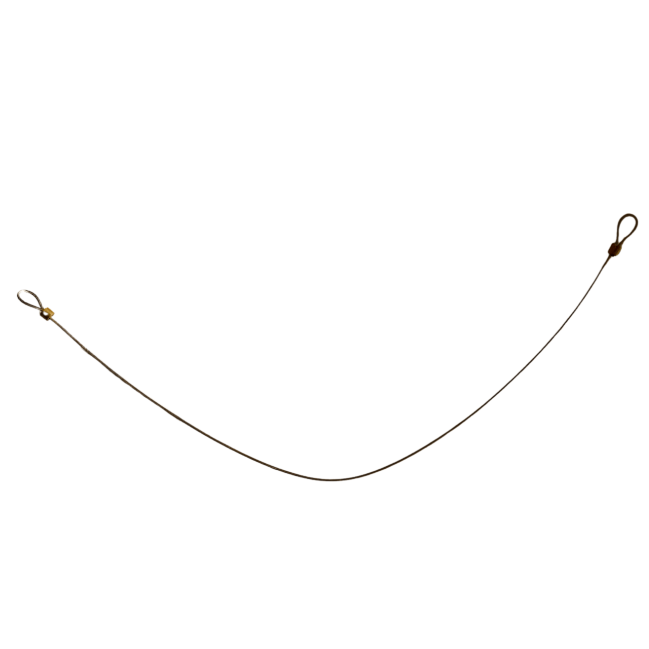 Stainless Steel 30cm Tether with Loop End - Adjustable