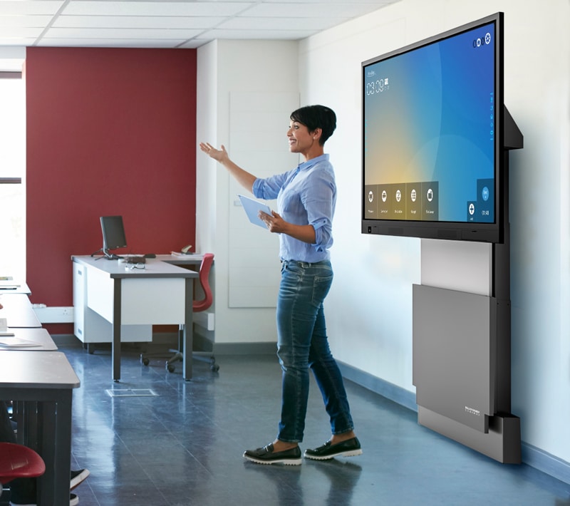 TV Trolleys & Carts | Mobile & Portable TV Stands on Wheels